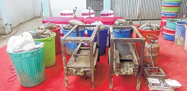 NAB busts brown sugar laboratory - The Sangai Express - Largest ...