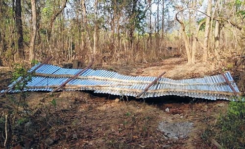 Border fence pulled down by Myanmar Army - The Sangai Express - Largest ...
