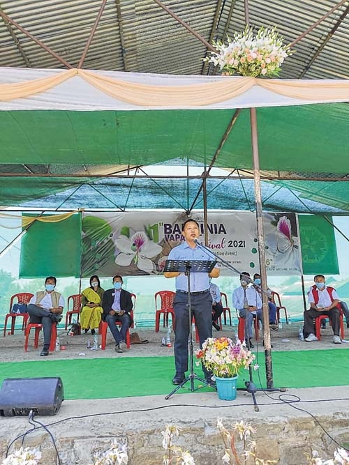 1st 'Bauhinia Festival 2021' celebrated at Koide village - The Sangai ...