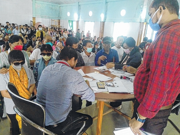 Senior citizens & PWDs assessment camp held - The Sangai Express ...