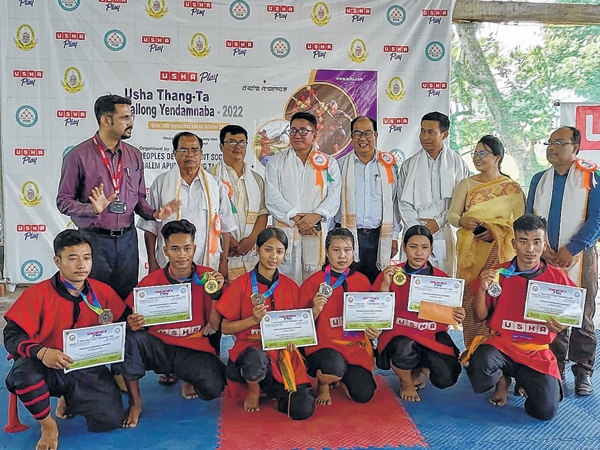 USHA supports Manipur's indigenous martial art-form “Thang-Ta” - The ...