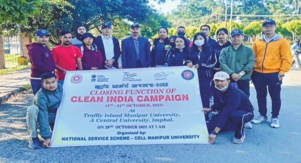 Clean India Campaign 2022 concludes - The Sangai Express - Largest ...