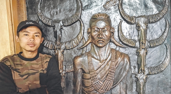 Young sculptor notes values of traditional art forms - The Sangai ...