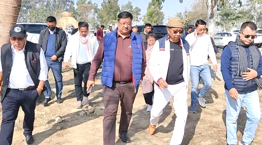 Ahead of G20 Summit Khemchand inspects potential sites - The Sangai ...