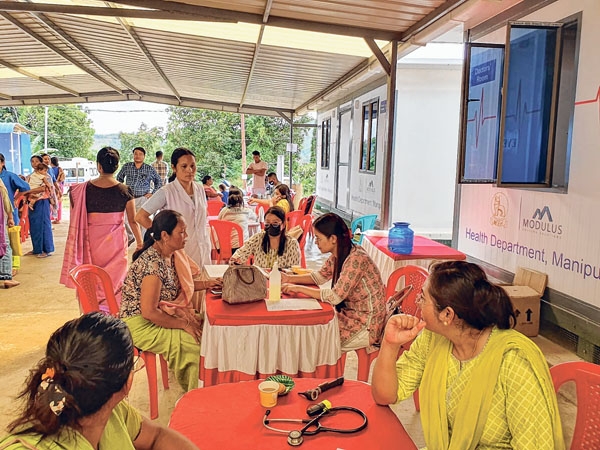Health mela, free medical camp conducted - The Sangai Express - Largest ...
