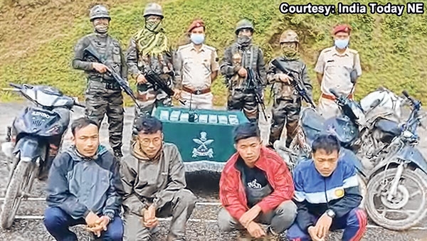 3 Myanmarese held at Mizoram - The Sangai Express - Largest Circulated ...