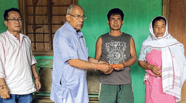 RSS, Seva Bharati visit relief camps - The Sangai Express - Largest ...