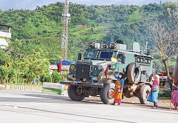 KIM, CoTU, ITLF train guns at SSP Nectar - The Sangai Express - Largest ...