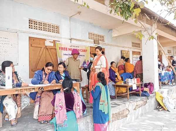 Free Mega Health Camp held - The Sangai Express - Largest Circulated NewsPaper in Manipur