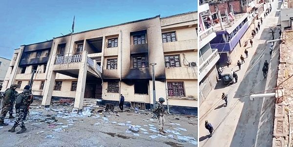 CCpur violence: Mini-Sectt torched, two killed - The Sangai Express ...