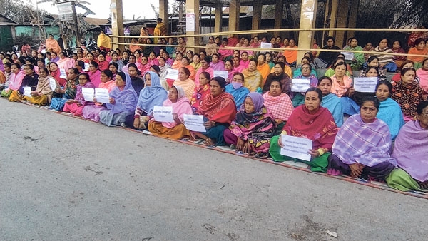 Wide scale protests held against actions on village volunteers - The ...