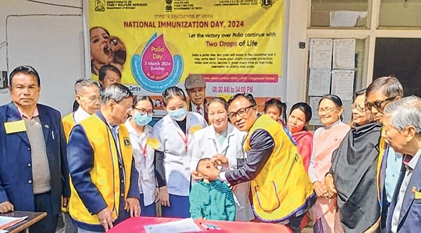 Lions Club sets up booth for IPPI - The Sangai Express - Largest ...