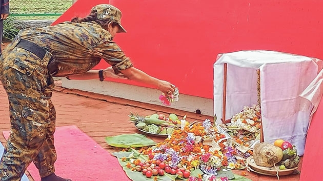 Salutes paid to two late UG leaders - The Sangai Express - Largest ...
