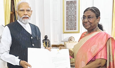 Modi elected leader of NDA Parliamentary Party - The Sangai Express ...