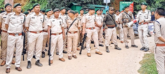 Central Forest Div takes route march along Langol RF boundary - The ...